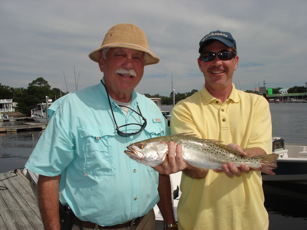 Dale and son Scott Perry - Sea Hag Marina and the Shacks at Sea Hag
