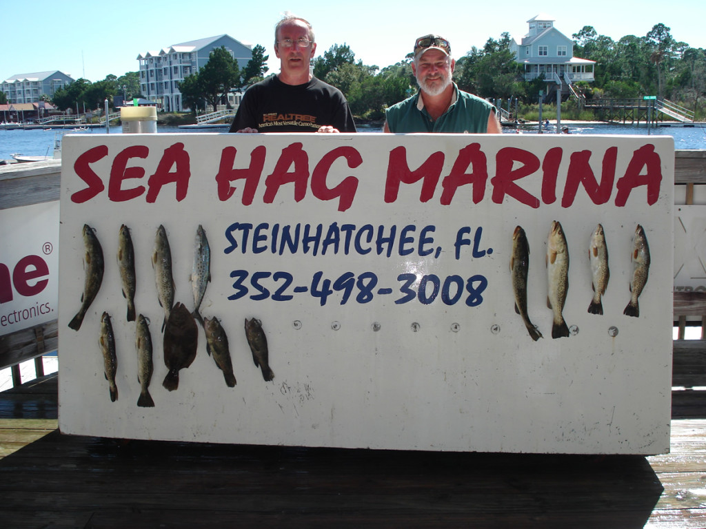 Rick Scaroboro and Jerry Schiffbauer - Sea Hag Marina and the Shacks at ...